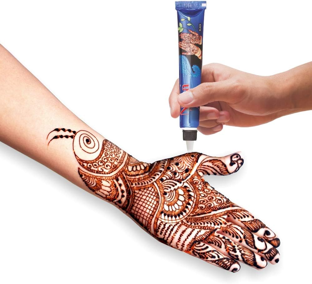 Neha Fast Henna Black Mehndi Cone– Saheli Ethnic Indian Wear