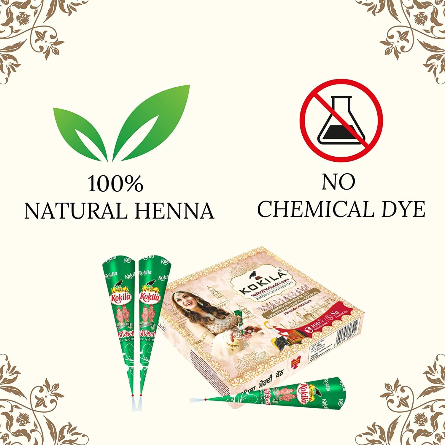 KOKILA HENNA CONE (price each cone $2)– Saheli Ethnic Indian Wear