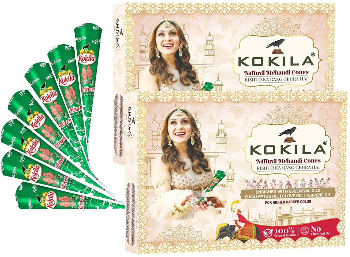 KOKILA HENNA CONE (price each cone $2)– Saheli Ethnic Indian Wear