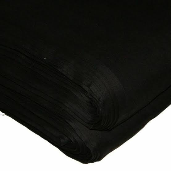 Black color Sikh Turban/Dumalla Fabric F74 (MAL MAL)/ Turban Fabric/ D ...