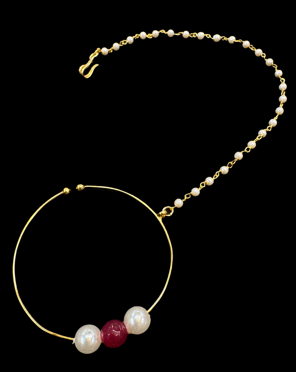 Large sizeBeautiful Bride Nath (non piercing)– Saheli Ethnic Indian Wear