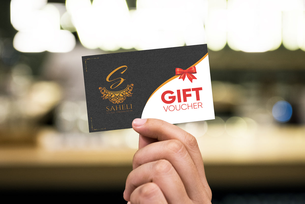 Gift Cards– Saheli Ethnic Indian Wear