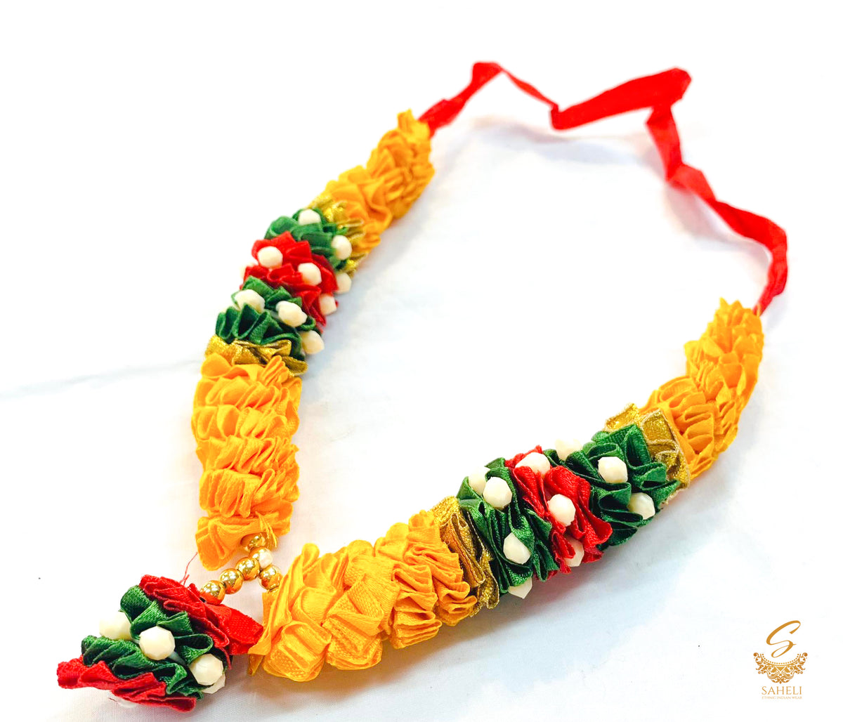 Artificial flower garland 35 cm– Saheli Ethnic Indian Wear