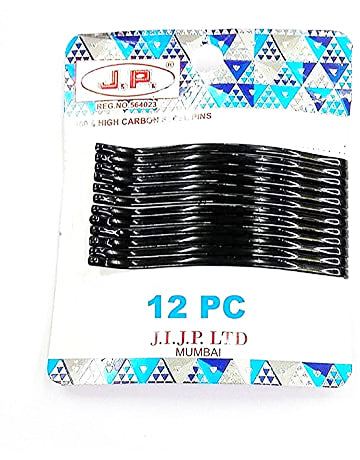 JP Bobby Hair pins 1 dozen pack– Saheli Ethnic Indian Wear